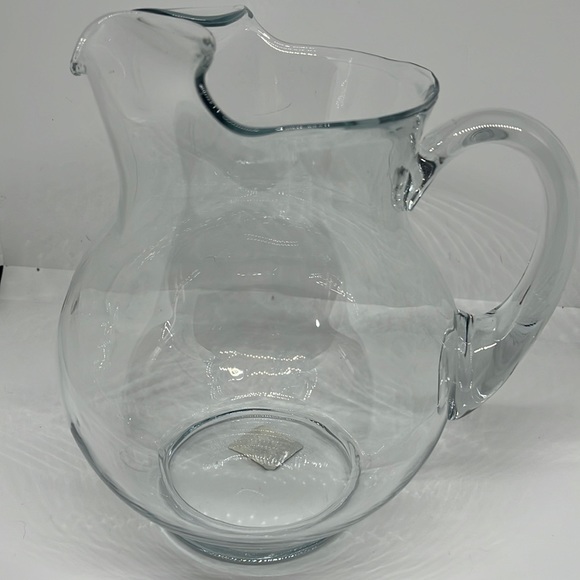 Crisa | Dining | Crisa Glass Crystal Pitcher | Poshmark